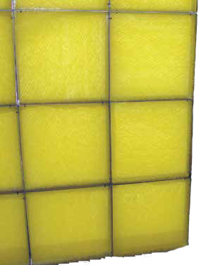 Chemco 20"x20"x2" FMP-18 Fiberglass Paint Spray Booth Exhaust Filter P ...